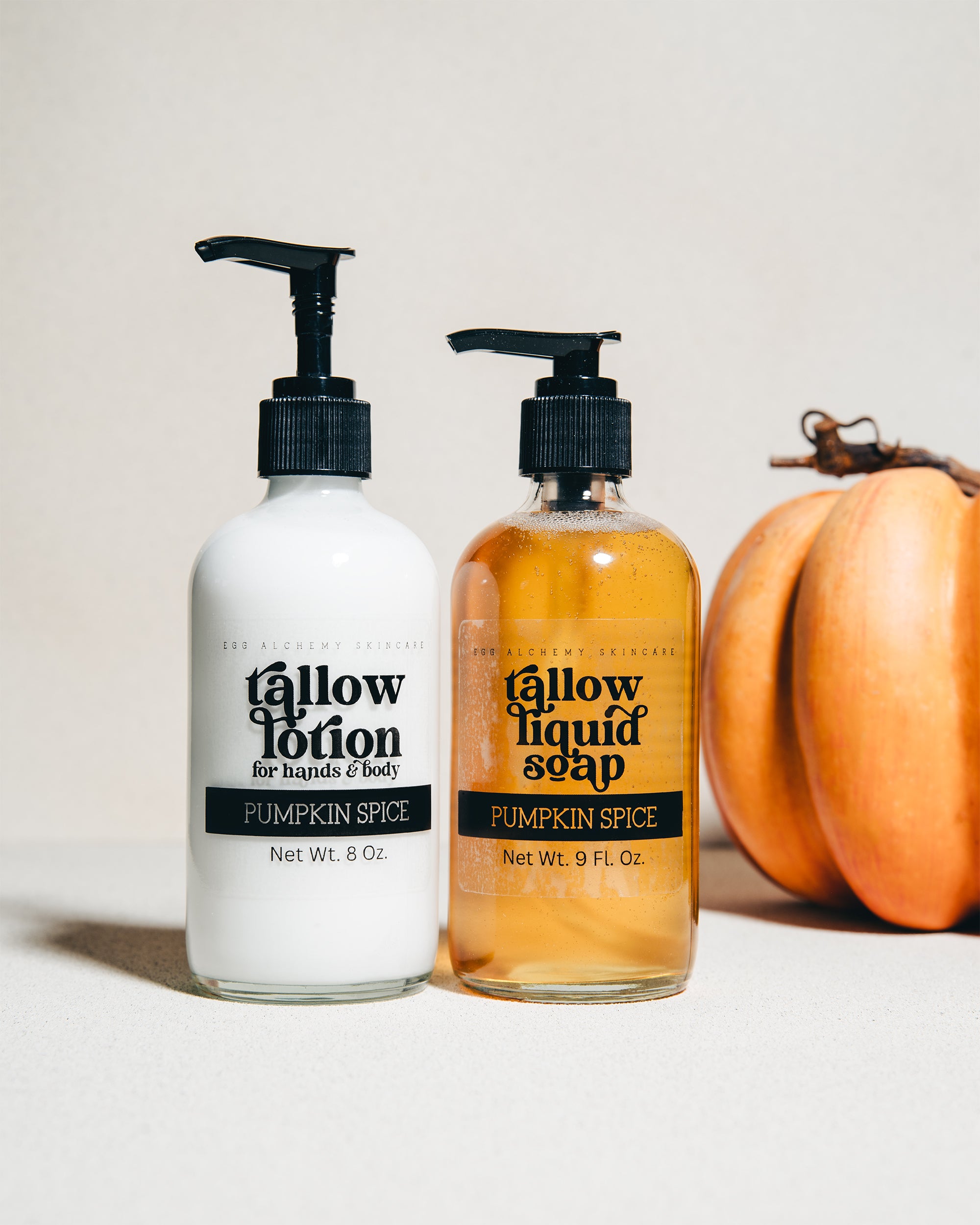 TALLOW LOTION & LIQUID SOAP | Fall-Scents Gift Set Duo – Wing and Wool Farm